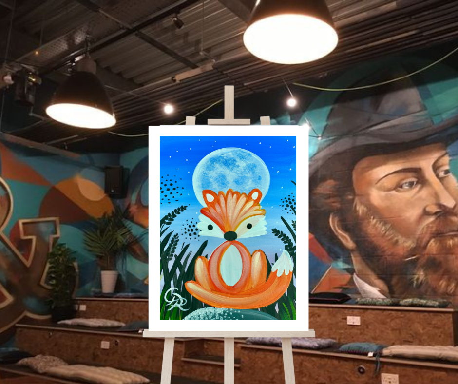 Founders & Co Family Paint Along - Fox | The Paint Along Lady