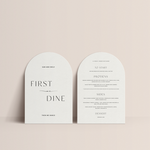Classic Food Menu | simplycreativestudio