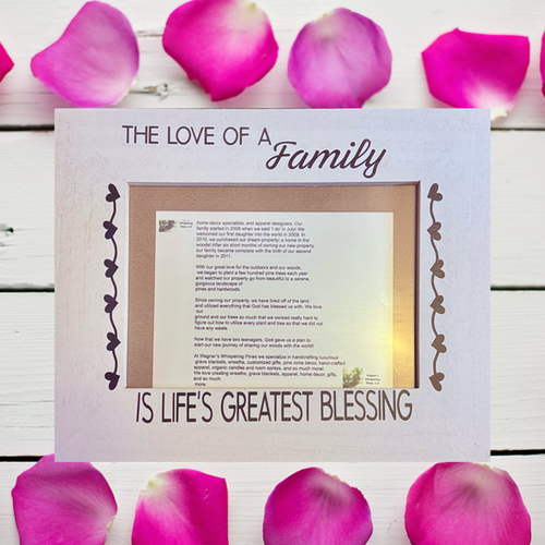 The Love of a Family 5x7 Photo Frame | WWP