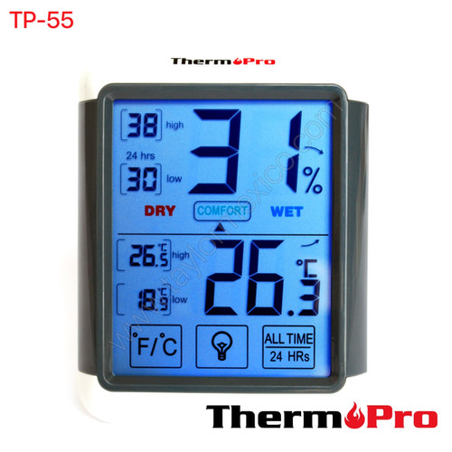 TERMOHIGROMETRO THERMOPRO TP-55 | taylor-mexico