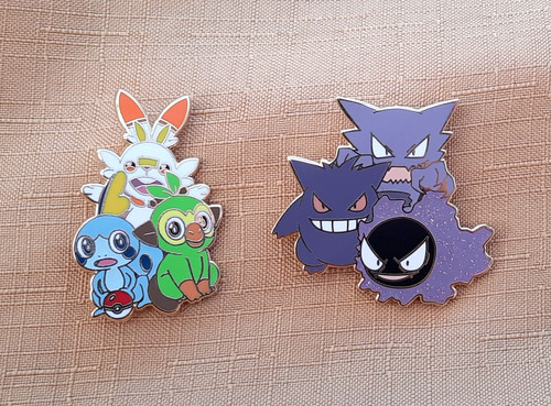 Pokemon Enamel Pins | Ika Hime