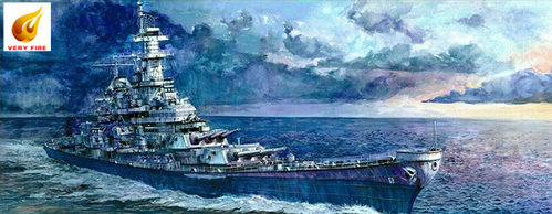 Very Fire 1/350 USS Missouri BB63 Battleship Model Kit 350909 | E-Hobby ...