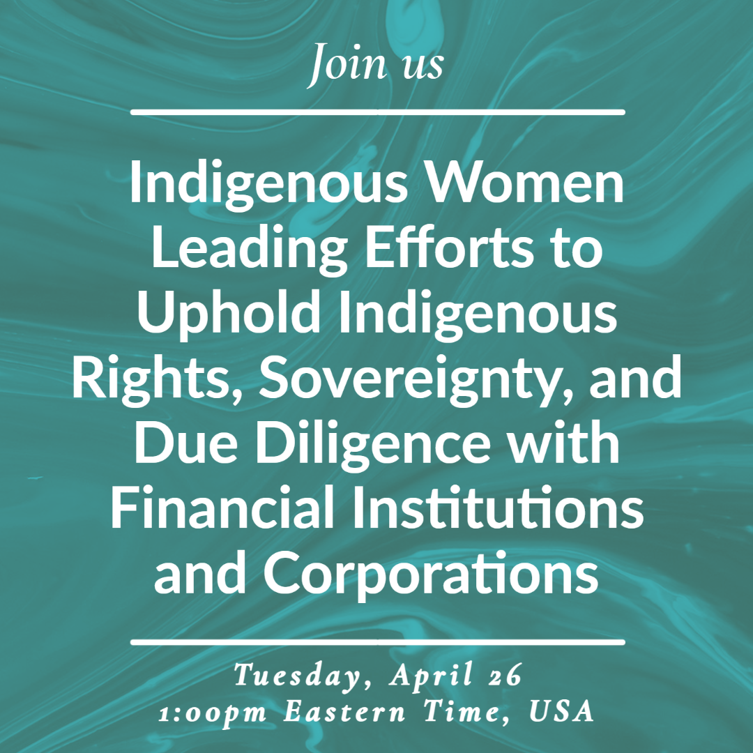 Indigenous Women Leading Efforts to Uphold Indigenous Rights ...