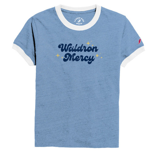 Light Blue Varsity Tee (Youth) | Waldron Mercy Academy