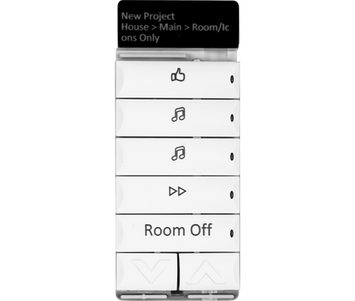 Control4® Icons Engraved Music Keycaps | Denver Audio Video