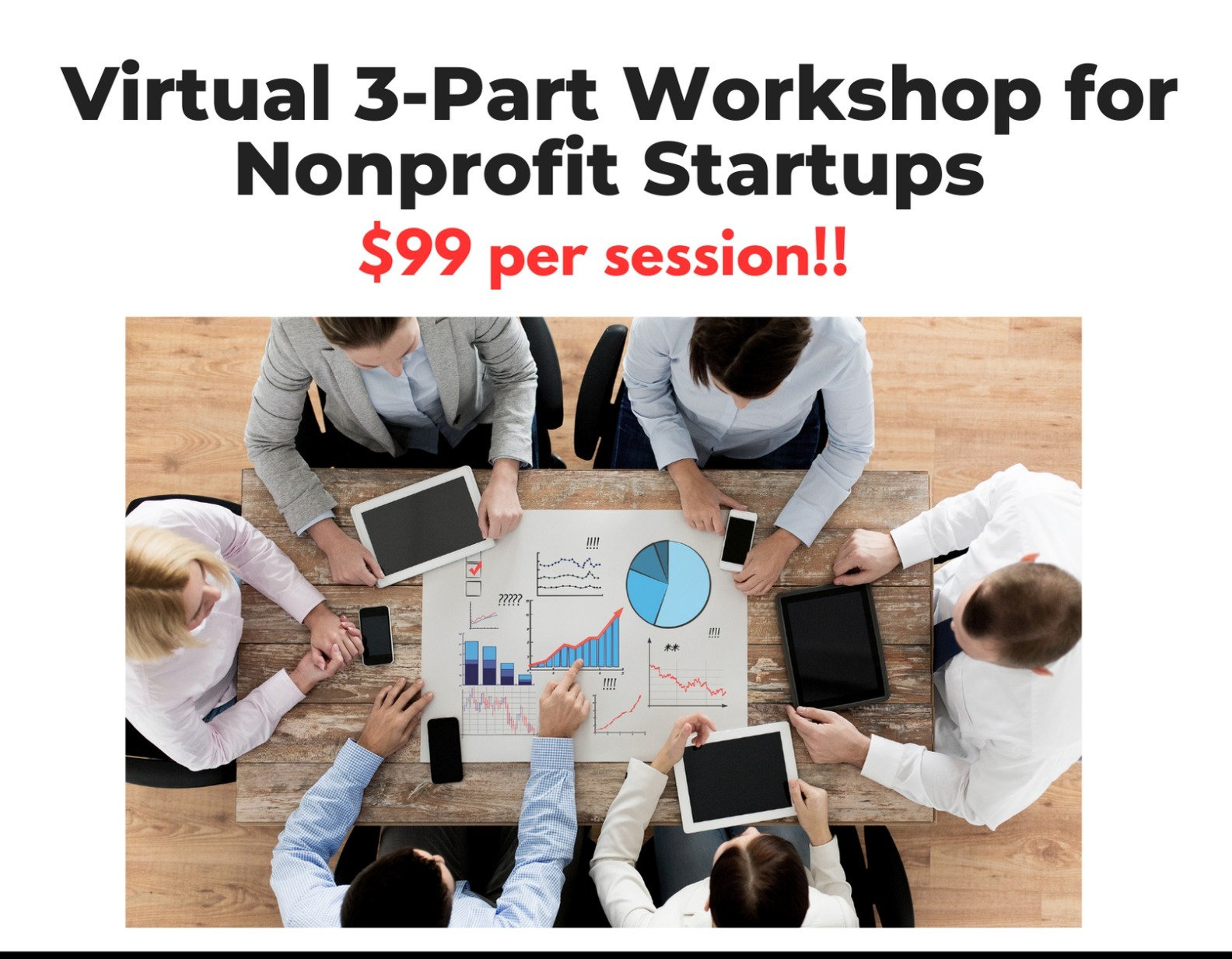 Virtual 3 -Part Workshop for Non-Profit Startups 2024 | Atbmain
