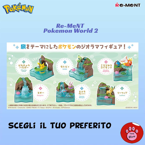 Pokemon World 2 Shinpi No Izumi (RE-MENT) | Nekotama Store