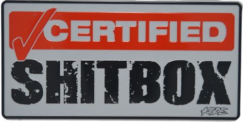 Show Plate-Japanese JDM Pressed -Shitbox | kodeshop