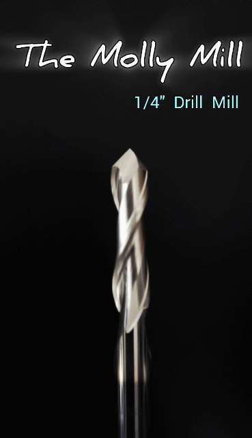 8675309-M "The Molly Mill" 1/4" Drill Mill | Cadence MFG
