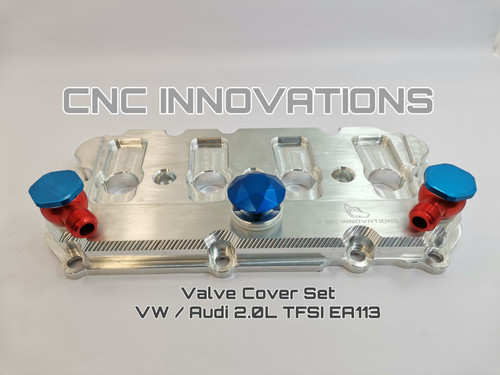 VOLKS WAGEN/ AUDI 2.0L TFSI EA113)VALVE COVER SET | CNC INNOVATIONS