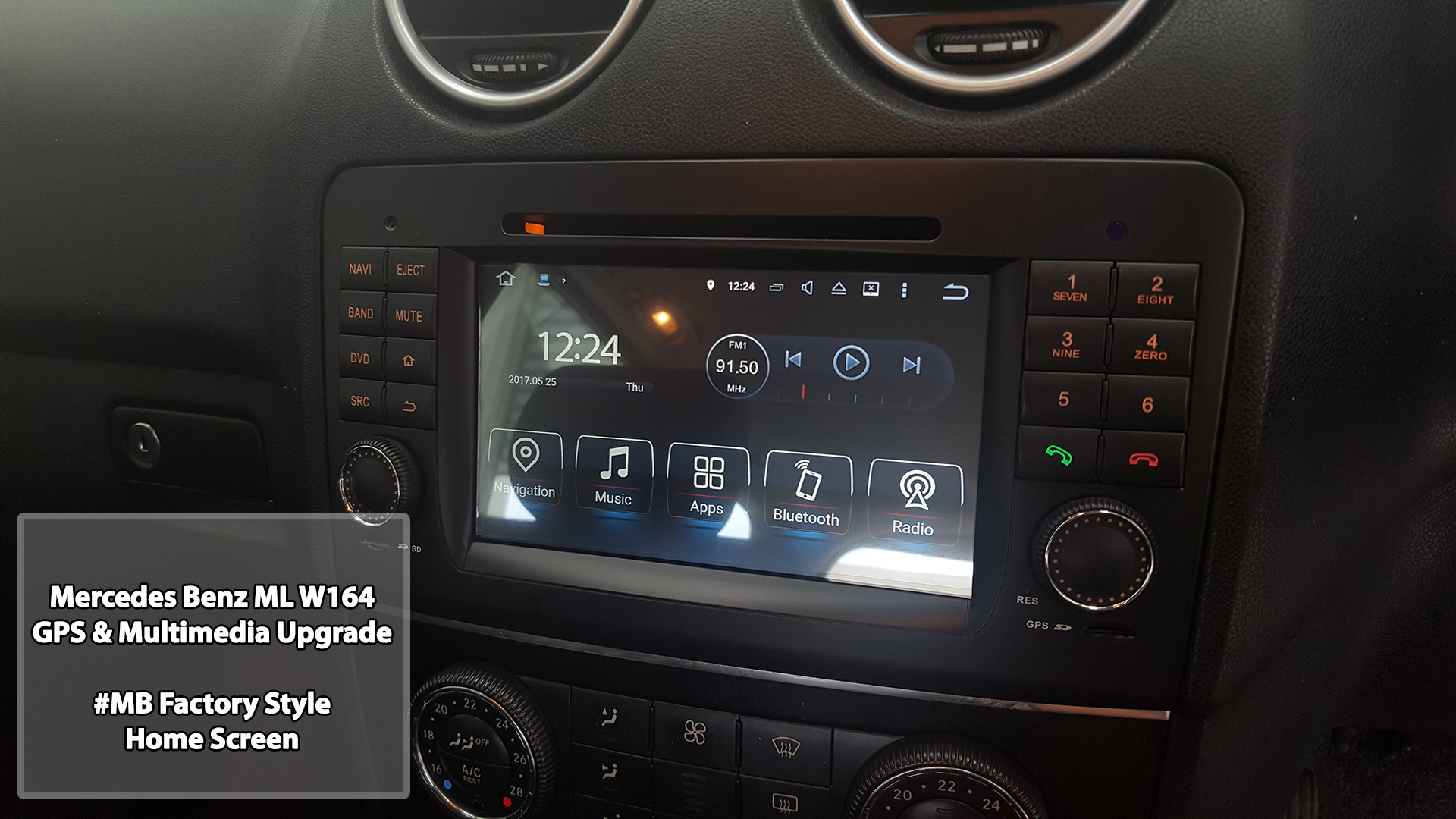 PF W164 ML 250 GL 300 Android GPS Upgrad | main