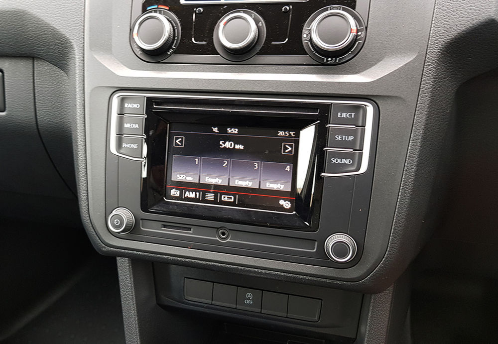 VW caddy reverse Camera