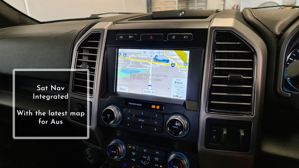Ford F150 F250 F350 Australian GPS NAV Integration