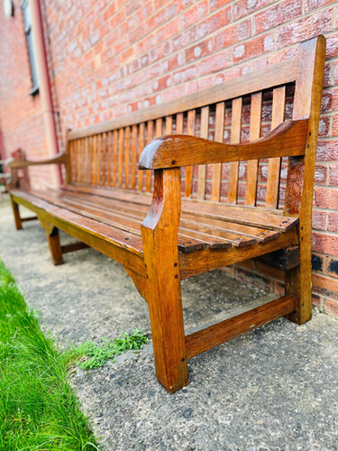 Very Large 275cm Park Garden Bench | Three Lions Benches