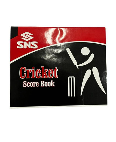 SNS Cricket Score Book - 100 Innings | Conquer Sports