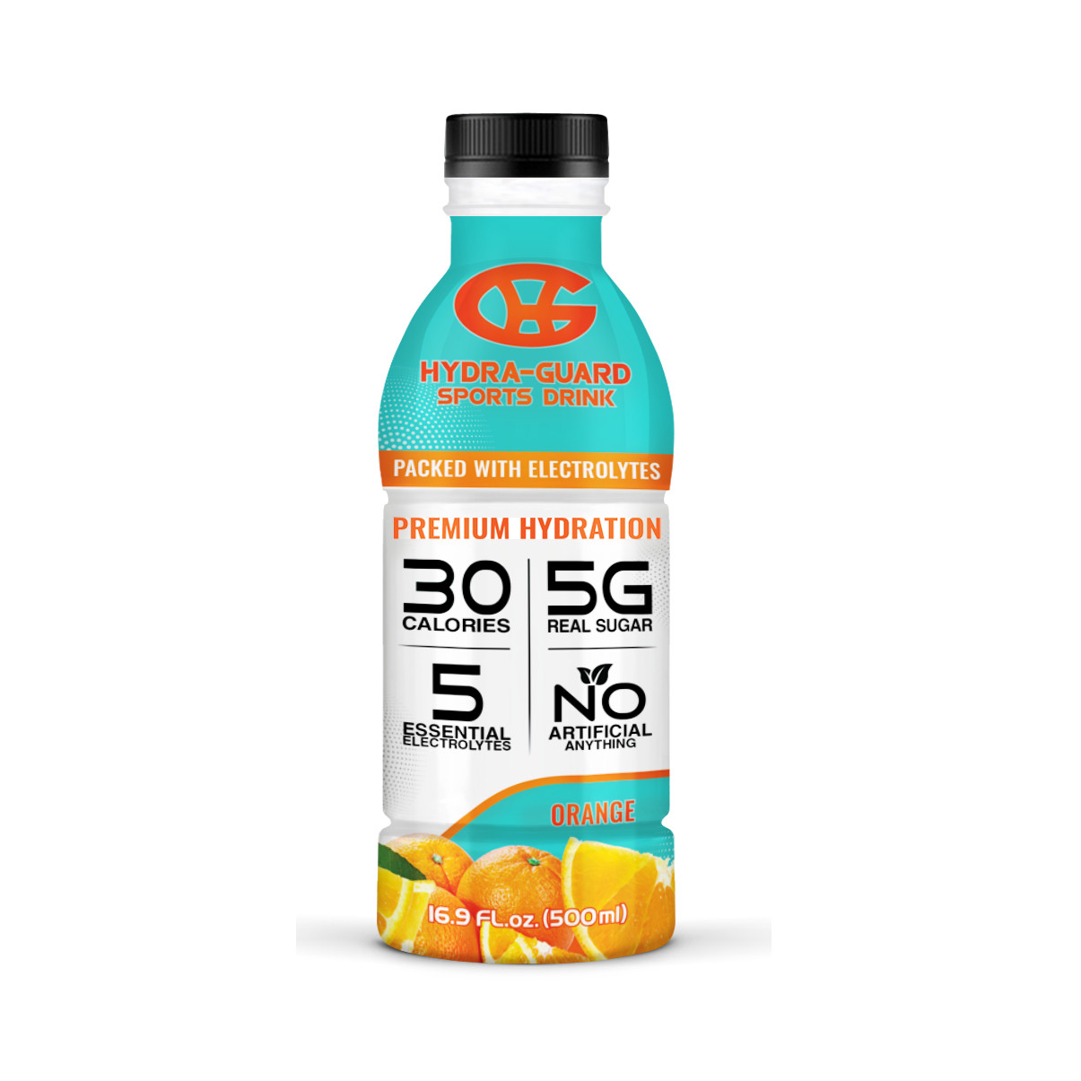 Orange Hydra-Guard Sports Drink | Premium Hydration