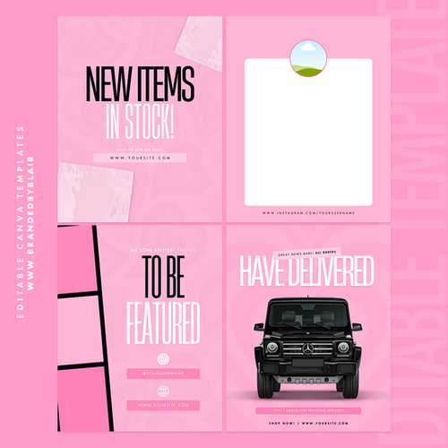 Editable Canva Templates | Branded by Blair