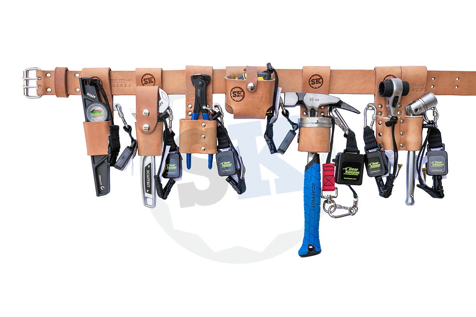 SCAFFKiT GearKeeper Retractable Kit (Natural) | scaffolding tools