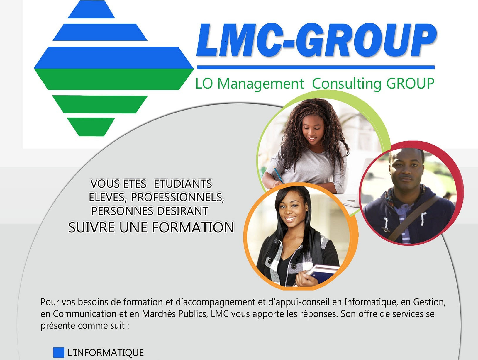 Formations | LMC GROUP | Dakar