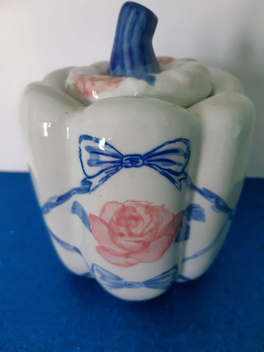 CERAMIC BELL PEPPER JAR | Hidden Treasure