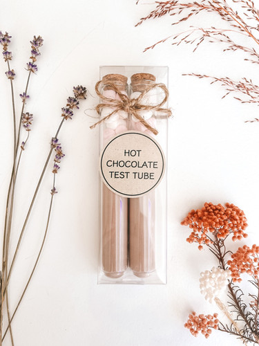 2pk Hot Chocolate Test Tube | My Little Glass Jar