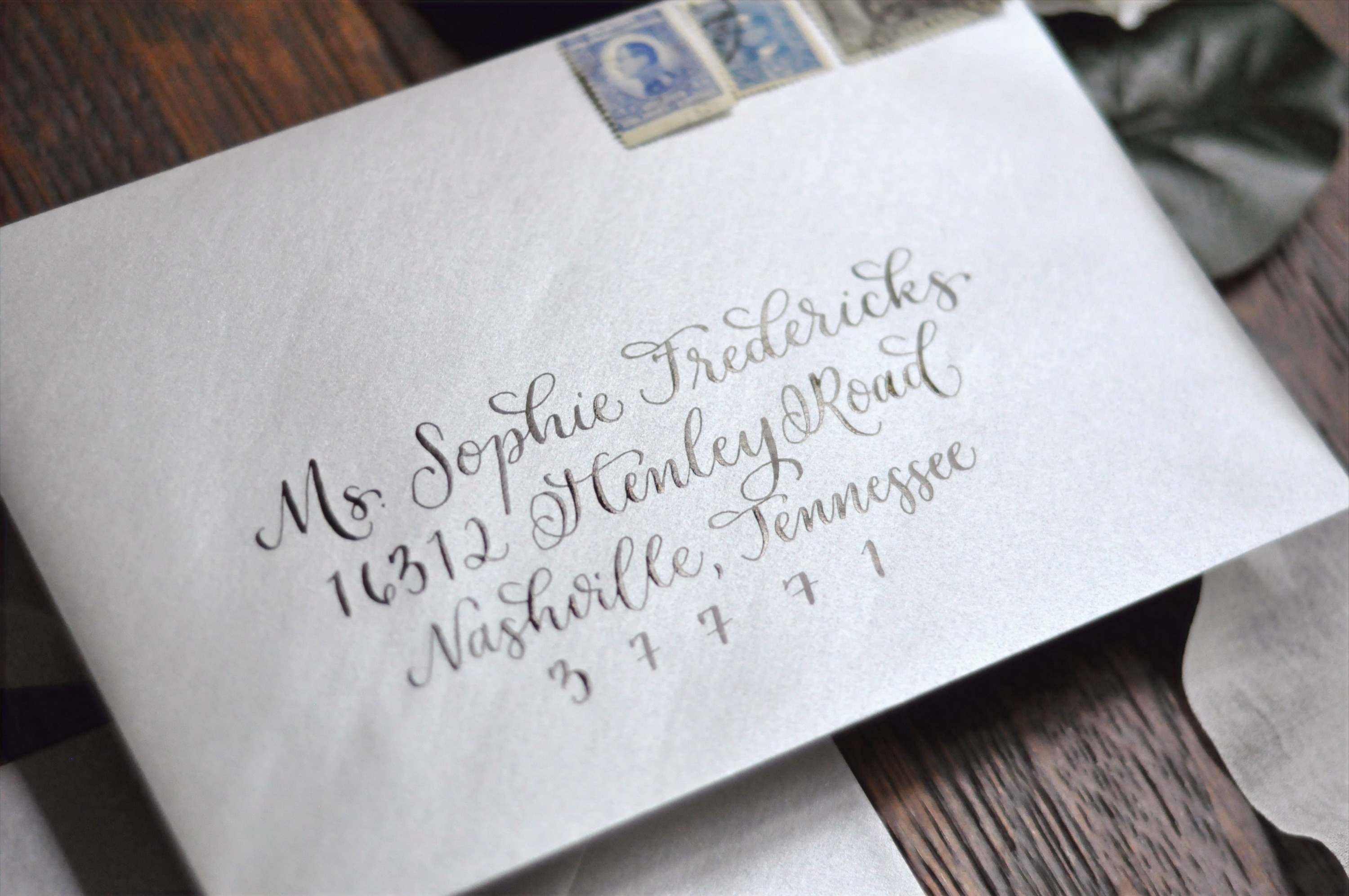 Brittany Ivey Designs | Wedding Calligraphy | Portfolio