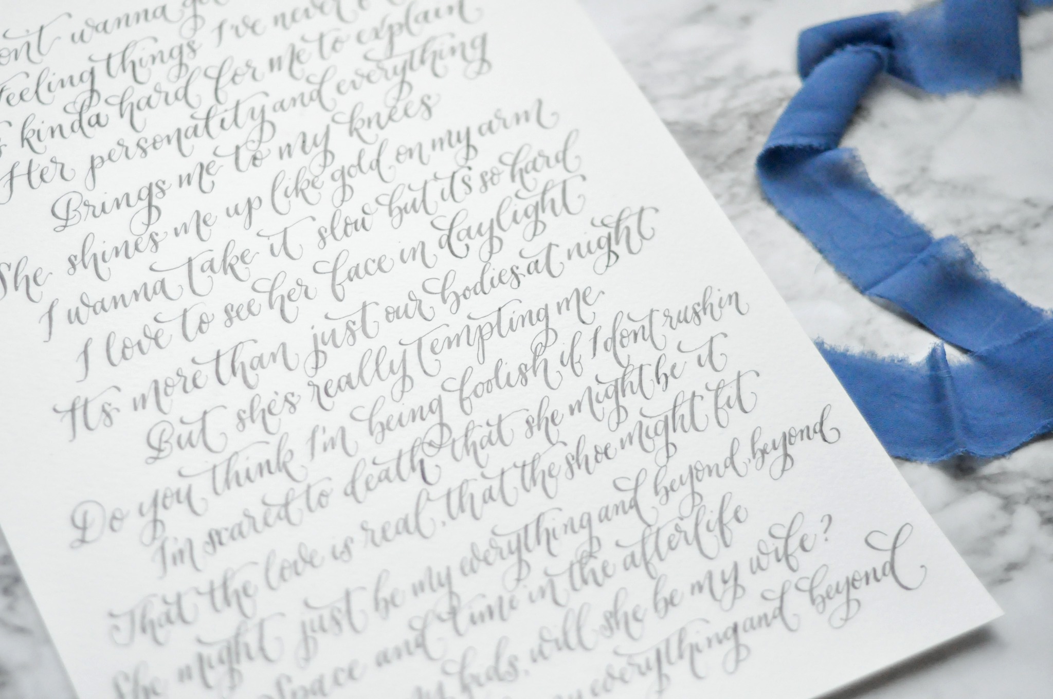 Brittany Ivey Designs | Wedding Calligraphy | Portfolio