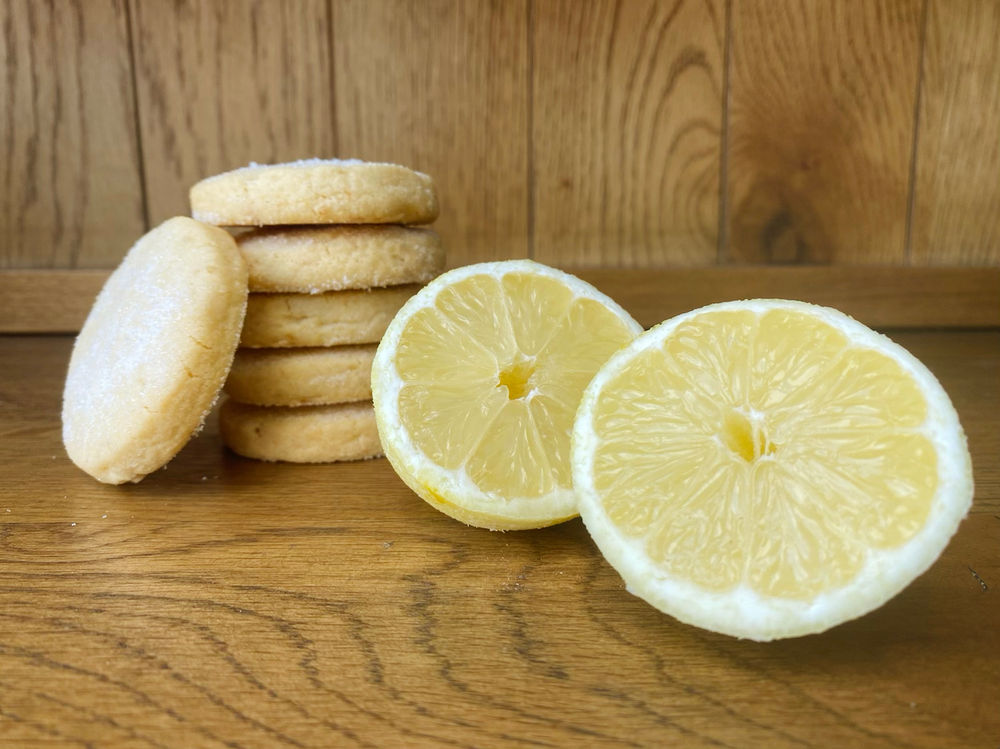 Lemon Shortbread Biscuits