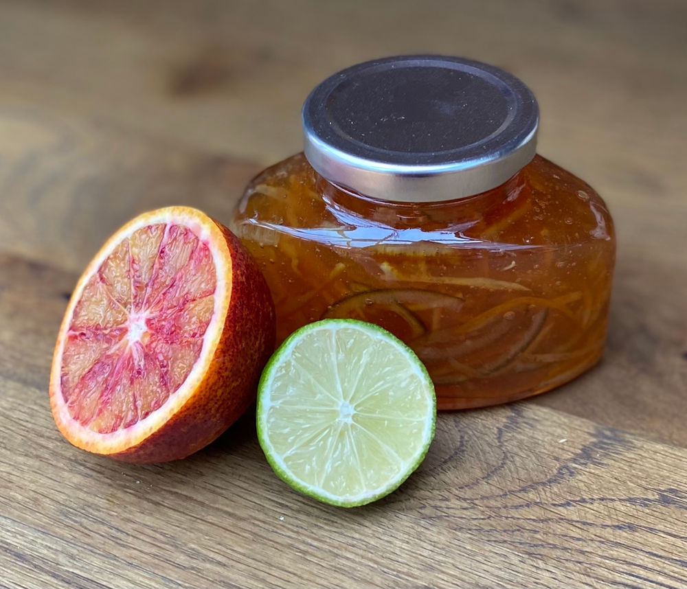 Blood Orange and Lime Marmalade