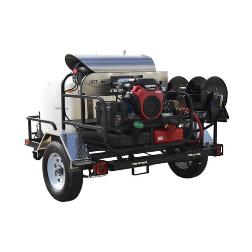 GX690 Honda Electric Start 8 GPM 3500 PSI Belt Drive General Pump Hot ...