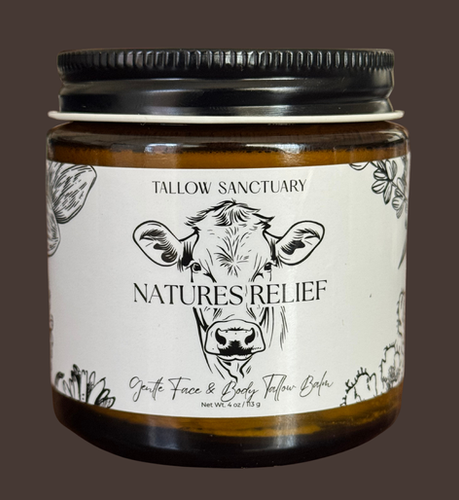 Natures Relief - Calming and Deeply nourishing 4oz | Tallow Sanctuary