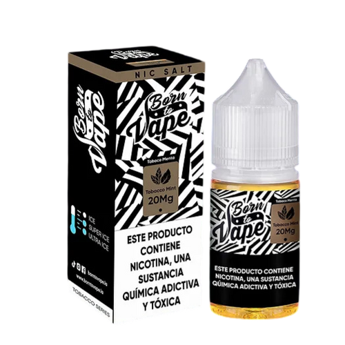 BORN TO VAPE TABACO MENTA NICSALT 30ml | bairesvapor