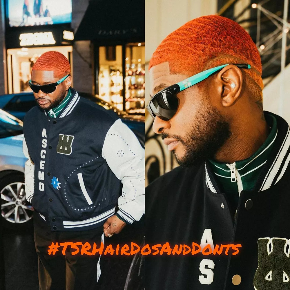 USHER NEW LOOK AT PARIS FASHION WEEK