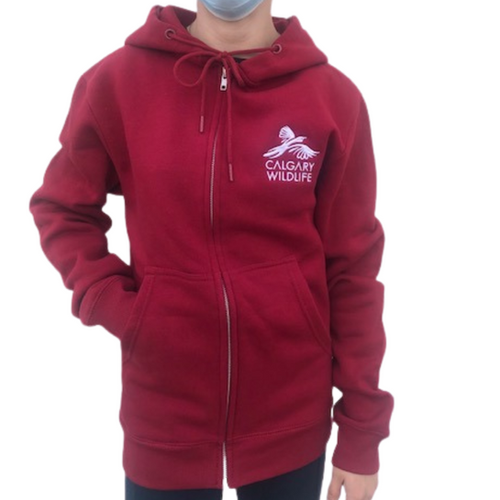 Unisex Zip Hoodie-3 Colours | Calgary Wildlife