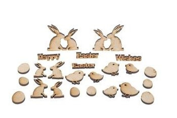Creative Expressions Easter Themed MDF pieces | Mad Arches