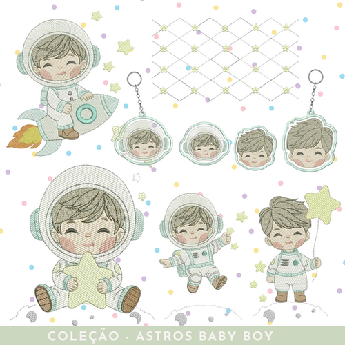 COLEÇÃO - ASTRO BABY BOY | MATRIZES DO PARAISO