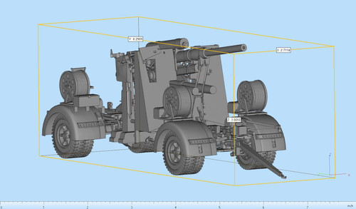 Flak 88 WWII Highly Detailed | CGmorph
