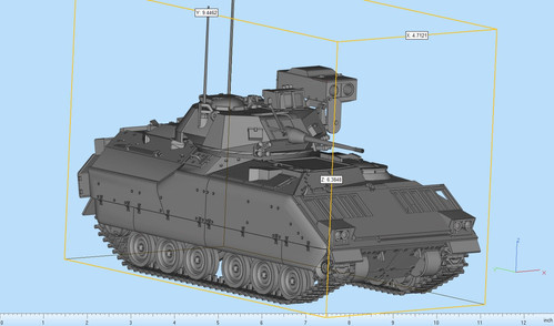 M2A3 Bradley Highly Detailed | CGmorph