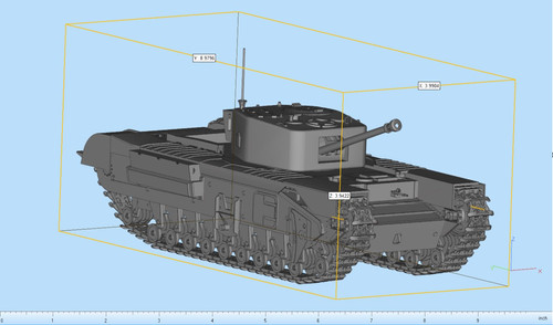 Churchill Tank Highly Detailed | CGmorph