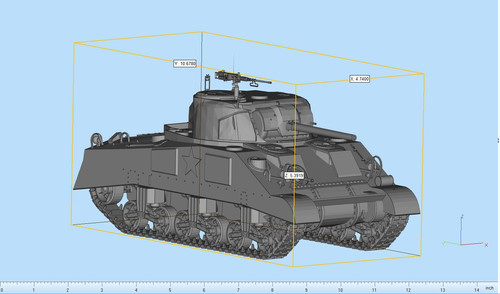 Sherman Tank Highly Detailed | CGmorph