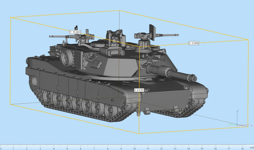 Abrams Tank Highly Detailed | CGmorph