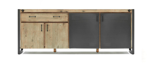 Bahut Buffet XXL en 200 cm en bois d'acacia | La Casa d'Anatole