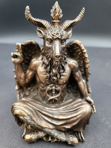 statue de Baphomet 13cm | La Casa d'Anatole