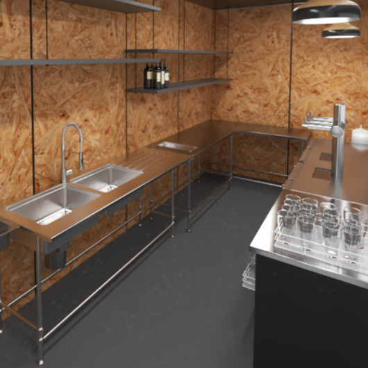 Portable Kitchen | Portable Bars | 3PE Build | Yarraville | Melbourne