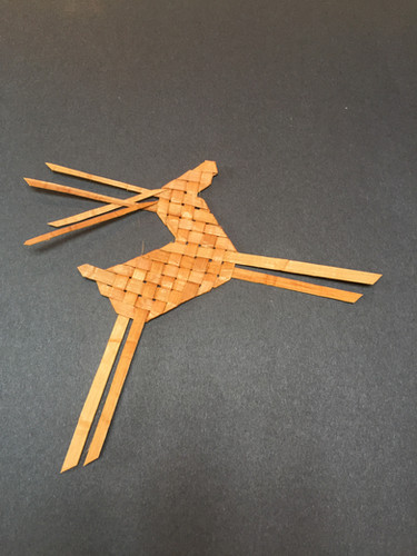 Woven Cedar Reindeer | Jessica Silvey