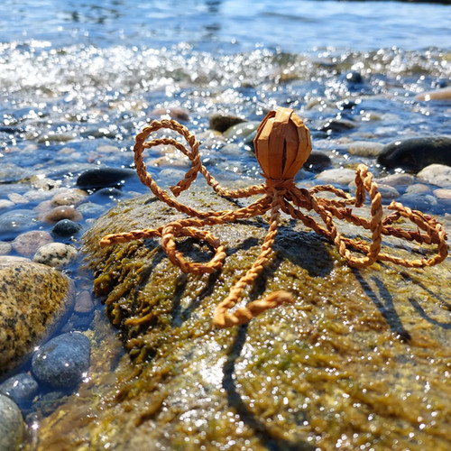 Red Cedar Octopus Small | Jessica Silvey