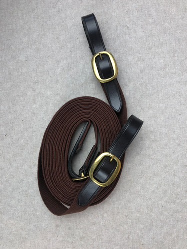 Web and Leather Driving Reins | The Irish Saddler
