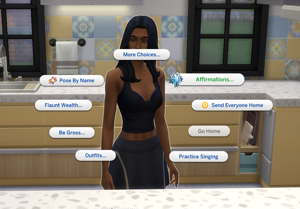 Affirmations Mod Sims 4