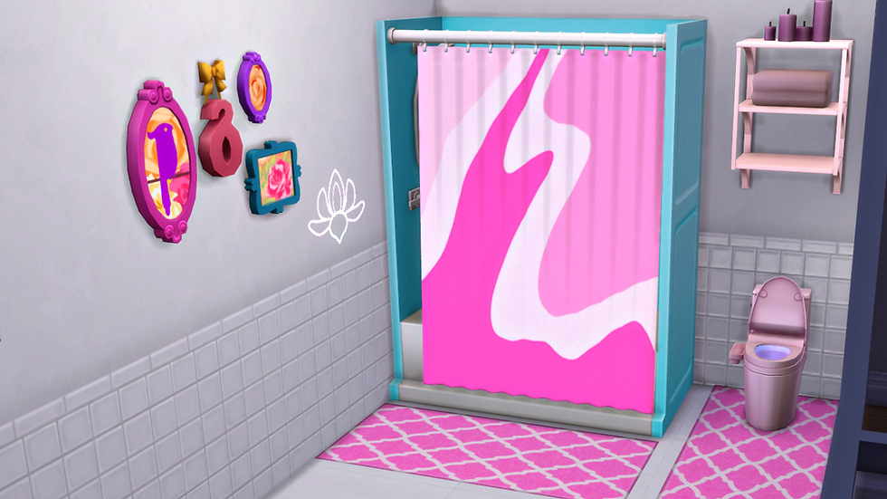 Barbie-Inspired Shower