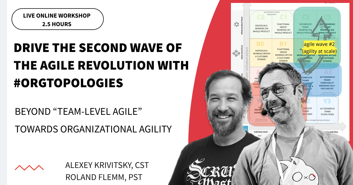 Online workshop: Drive the second wave of the Agile Revolution with # ...